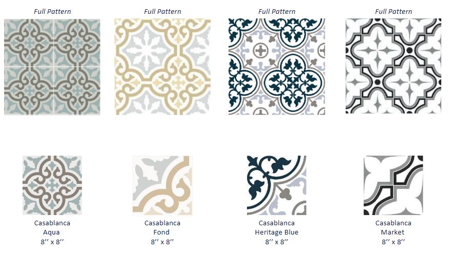 Wall Tile Options - Fildi Interiors & DesignFildi Interiors & Design